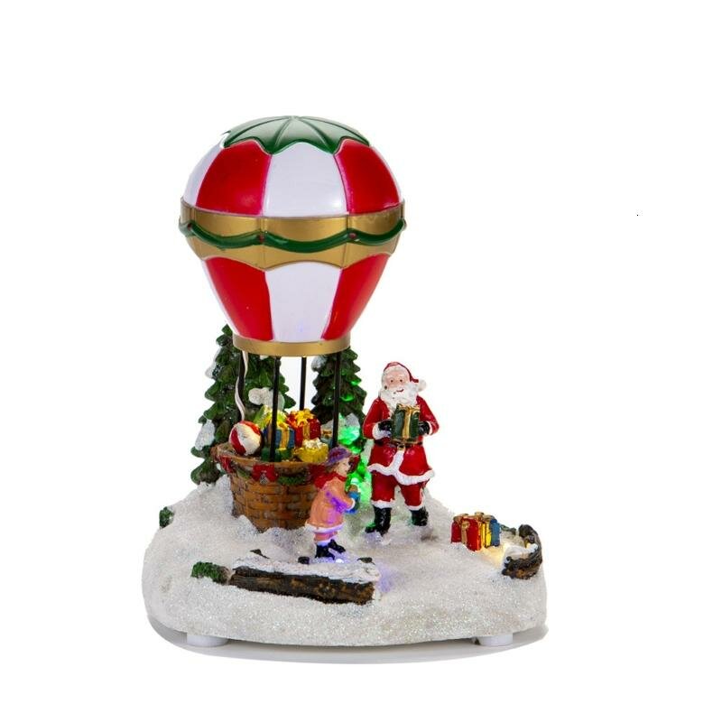 Рождественский светящийся шар-орнамент с музыкой