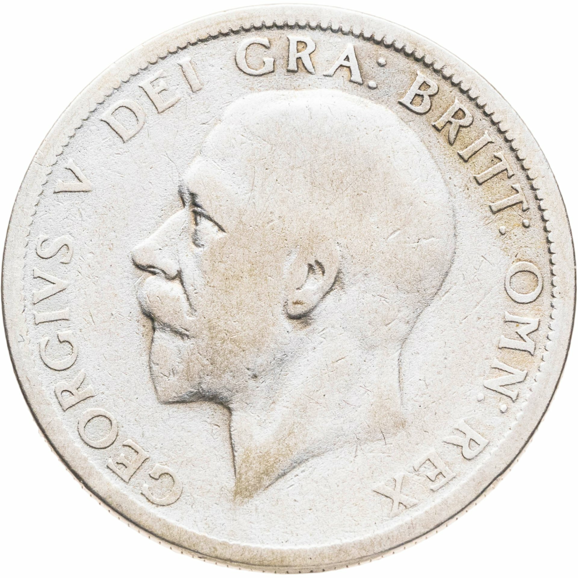 Великобритания 2 шиллинга флорин, shillings 1929, Серебро 500, в сохранности VF