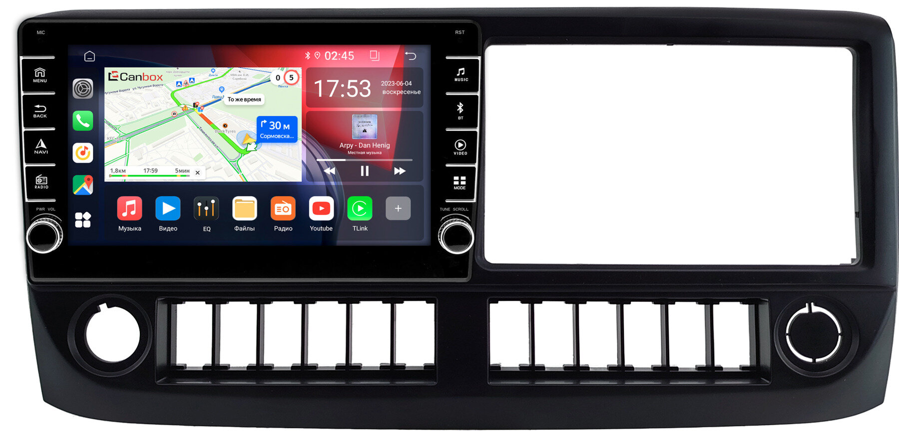 Штатная магнитола Foton Aumark (BJ, S85, S100, S120) 2017-2025, Ollin 2023-2025 Canbox BGTR9-0796 4/64 Android 10 (IPS, DSP, CarPlay)