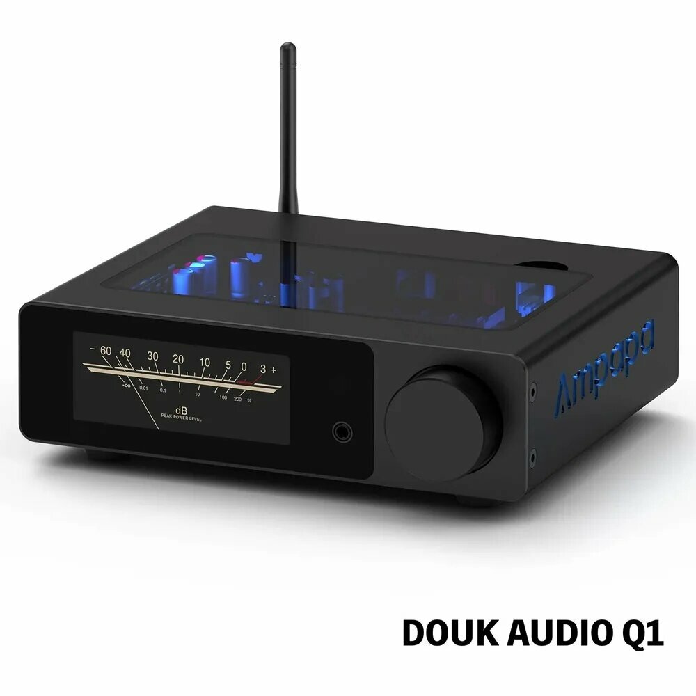 DOUK AUDIO Q1 HIFI ESS9039 + AK4493 USB DAC Bluetooth 5.2 Приемник цифроаналоговый преобразователь