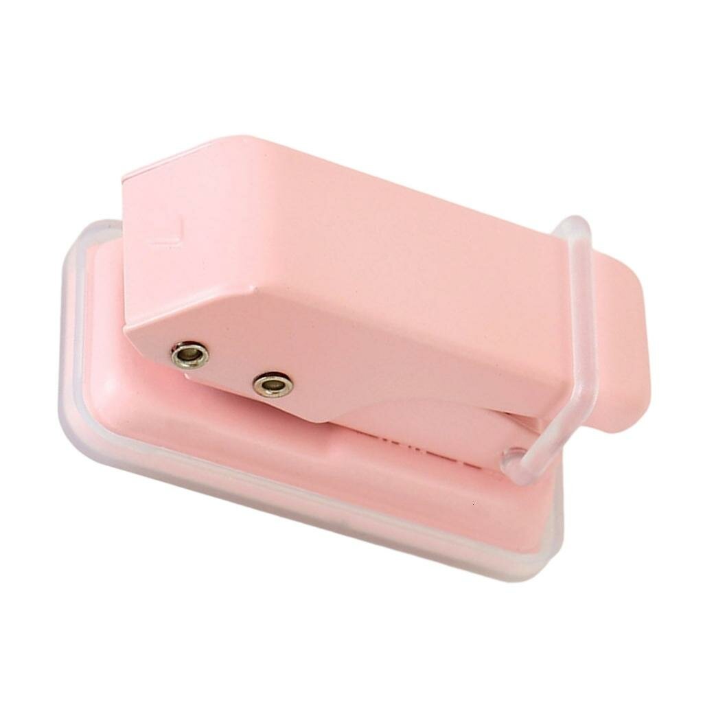 Ручной дырокол для бумаги, Розовый