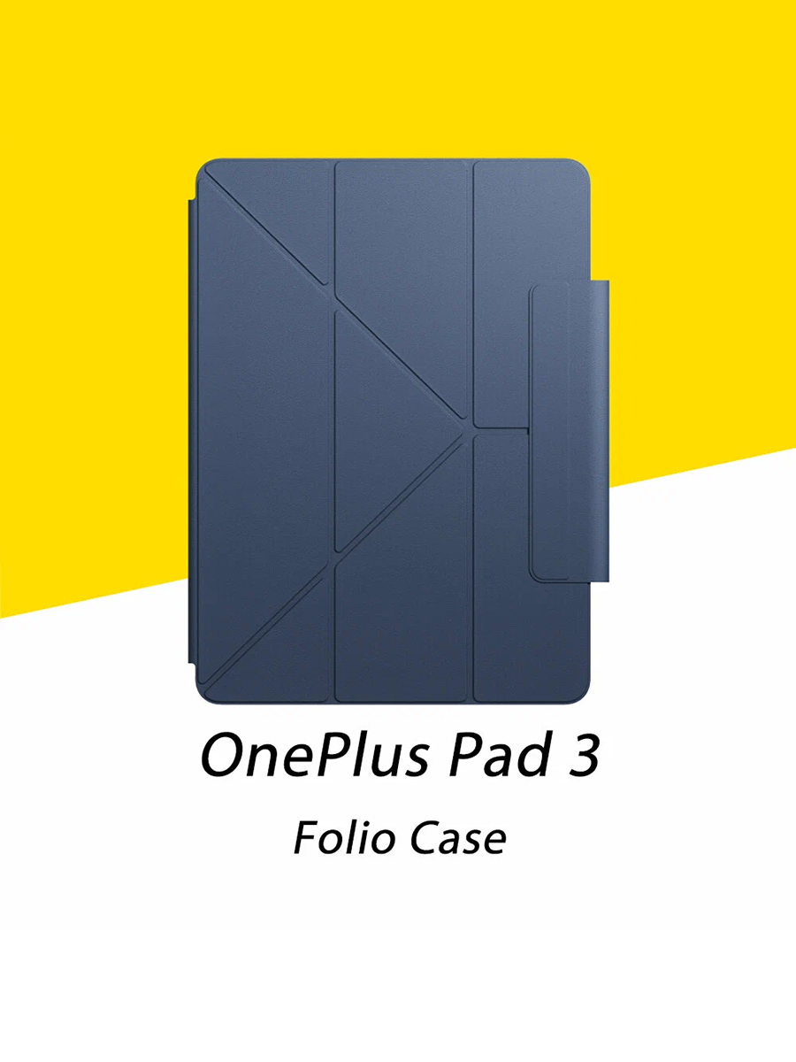 Чехол-фолио ONEPLUS Pad 3 Folio Case, для планшета, функция подставки, голубой