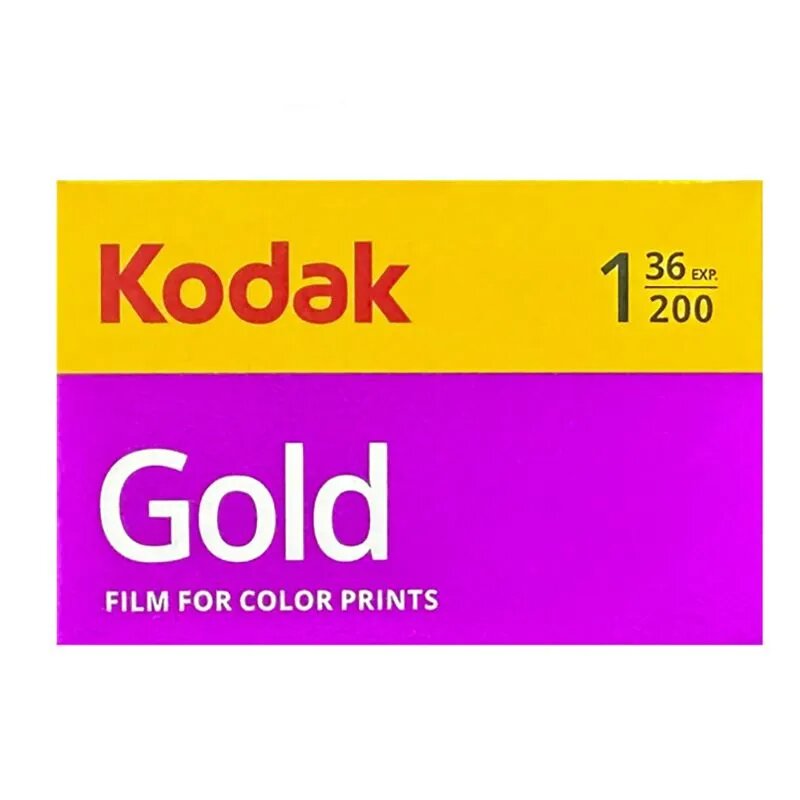 Kodak Gold 200 35mm Film for Color Prints - 36 Exposures - Low Grain, High Sharpness