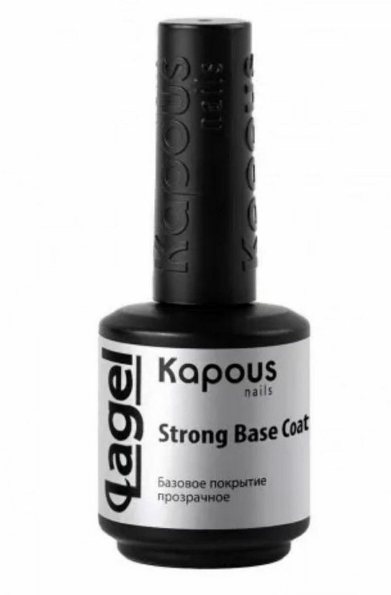 Базовое покрытие прозрачное Strong Base Coat Lagel, 15 мл