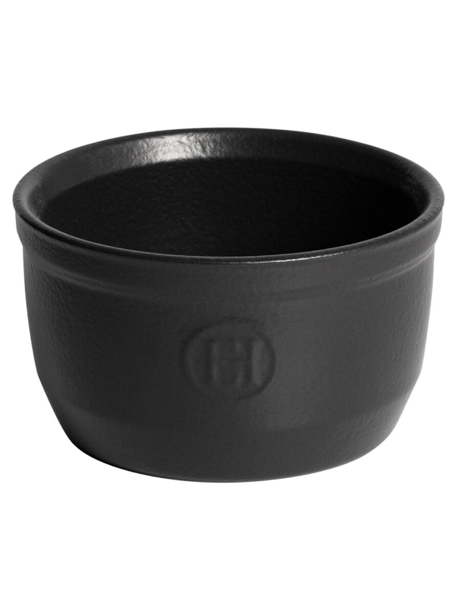 Рамекин №10 Emile Henry Solo, цвет базальт, керамика, 1 шт, 250 мл