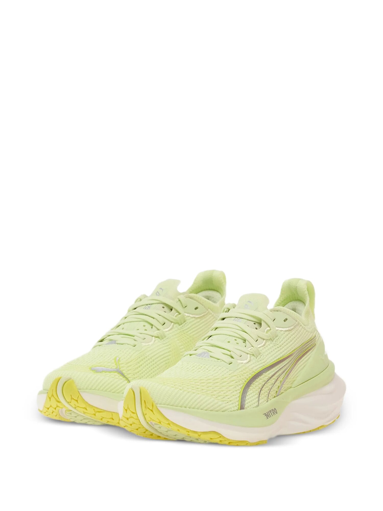 Кроссовки PUMA ForeverRun Nitro 2, размер 7.5 US, зеленый, — фото 1