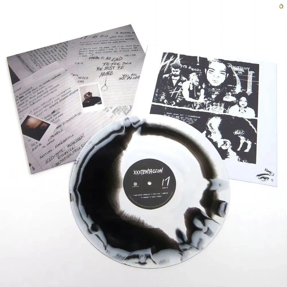 Виниловая пластинка Xxxtentacion - 17 Vinyl LP Album Stereo Black & White Smash от Bad Vibes Forever