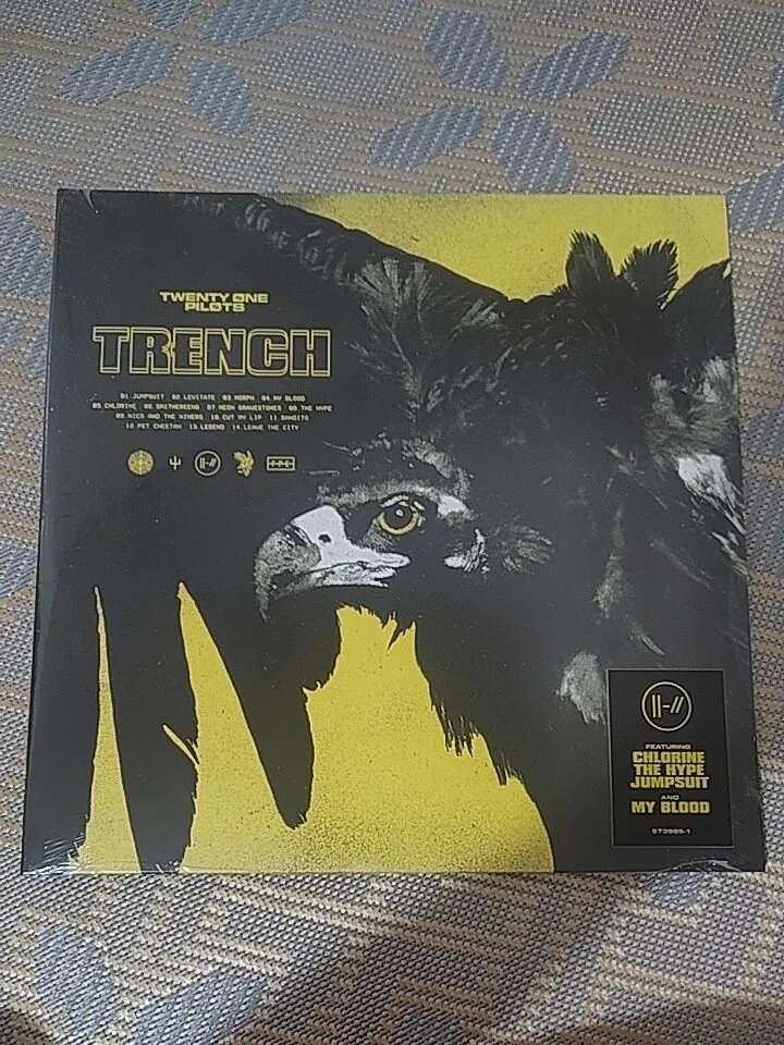 Виниловая пластинка Twenty One Pilots - Trench 2LP (2024, Alternative Rock, Импорт)