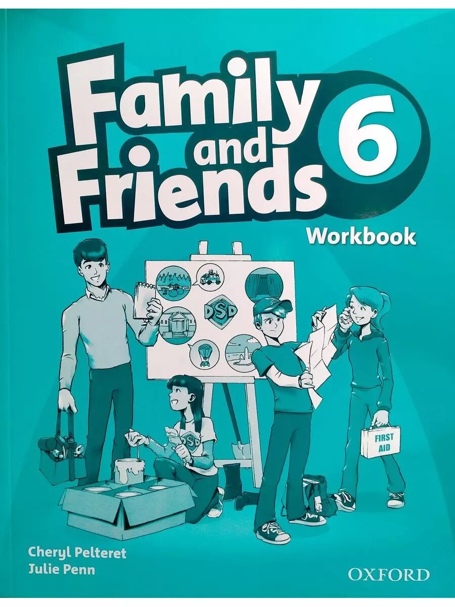 Family & Friends 6 Workbook рабочая тетрадь первое издание | Oxford University Press