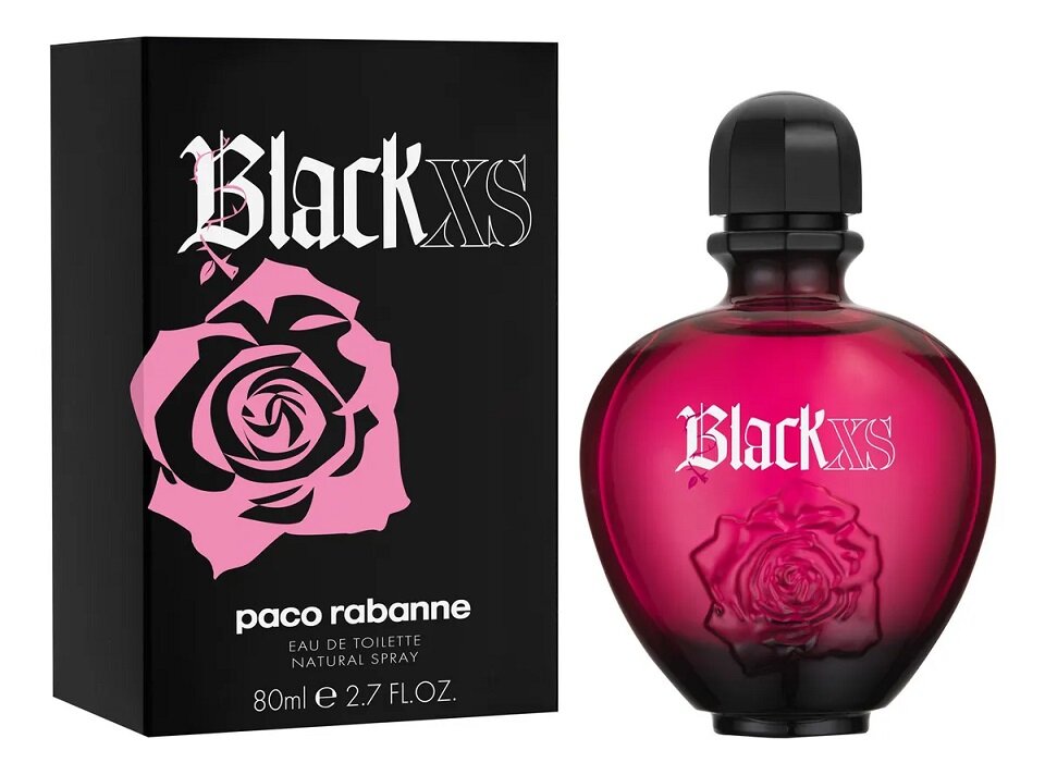 Paco Rabanne Black XS For Her туалетная вода 80 мл, аромат для женщин