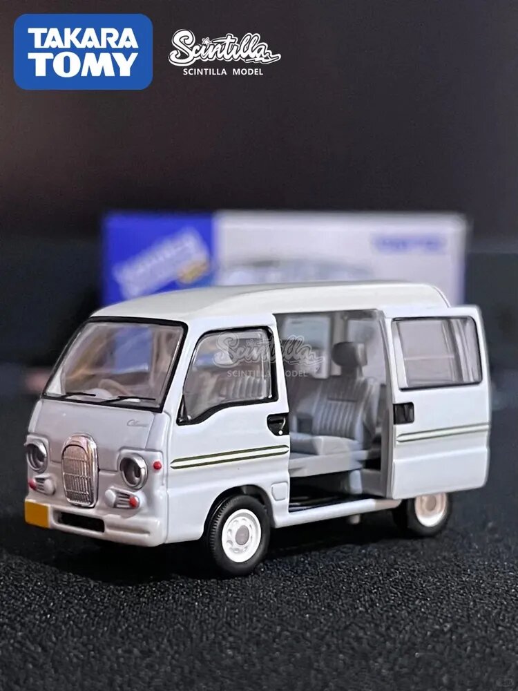 Масштабная модель автомобиля Tomytec 1/64 Tomica Limited Vintage(TLV)LV-N249f Sambar Dias Classic литая модель Alloy Car Model Collection Gift