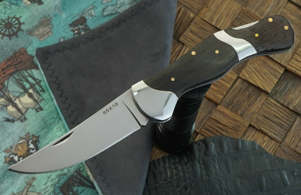 ООО "Складник" складной нож Носорог S136, сталь 95Х18
