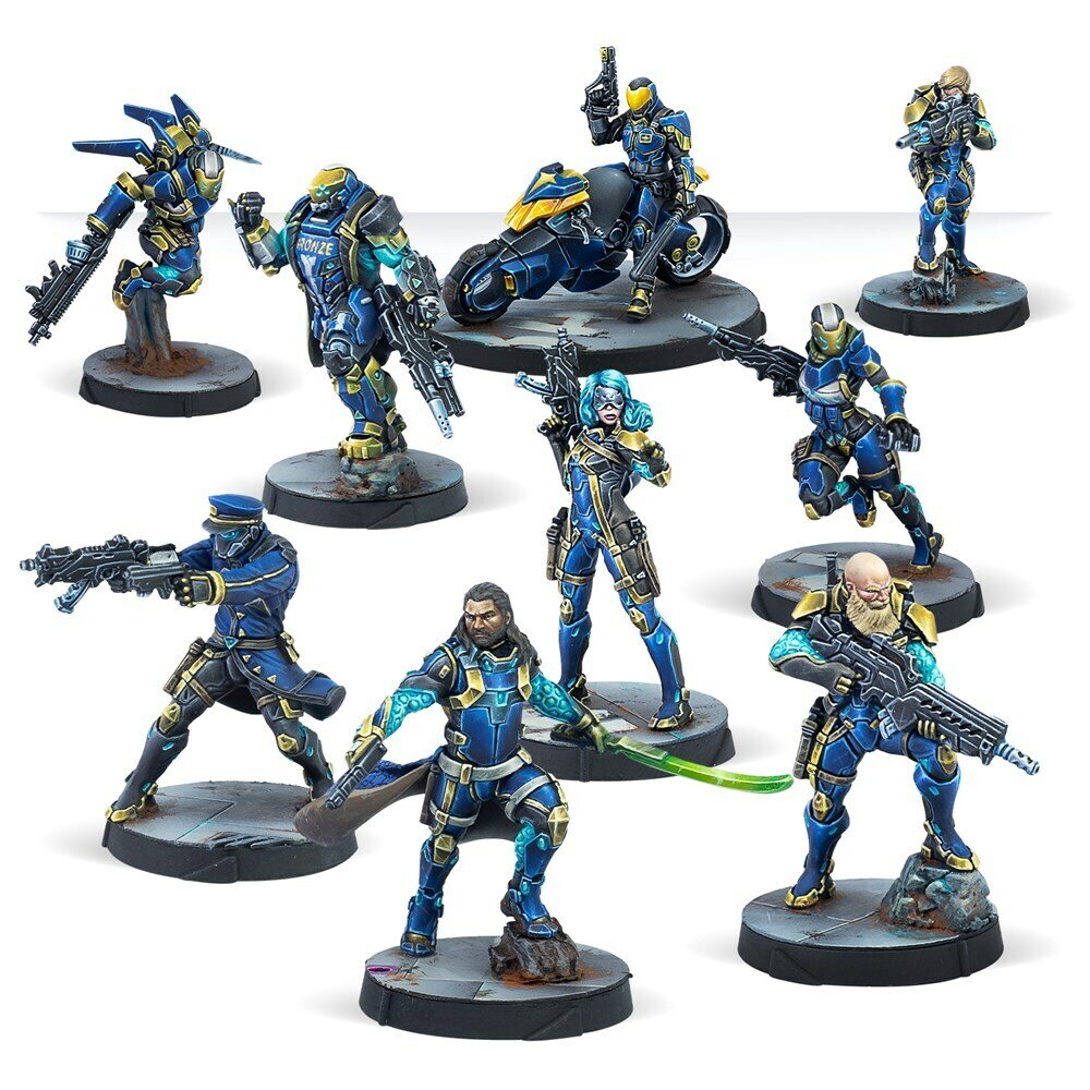 Набор миниатюр Starmada Action Pack - Infinity 9 Фигурок