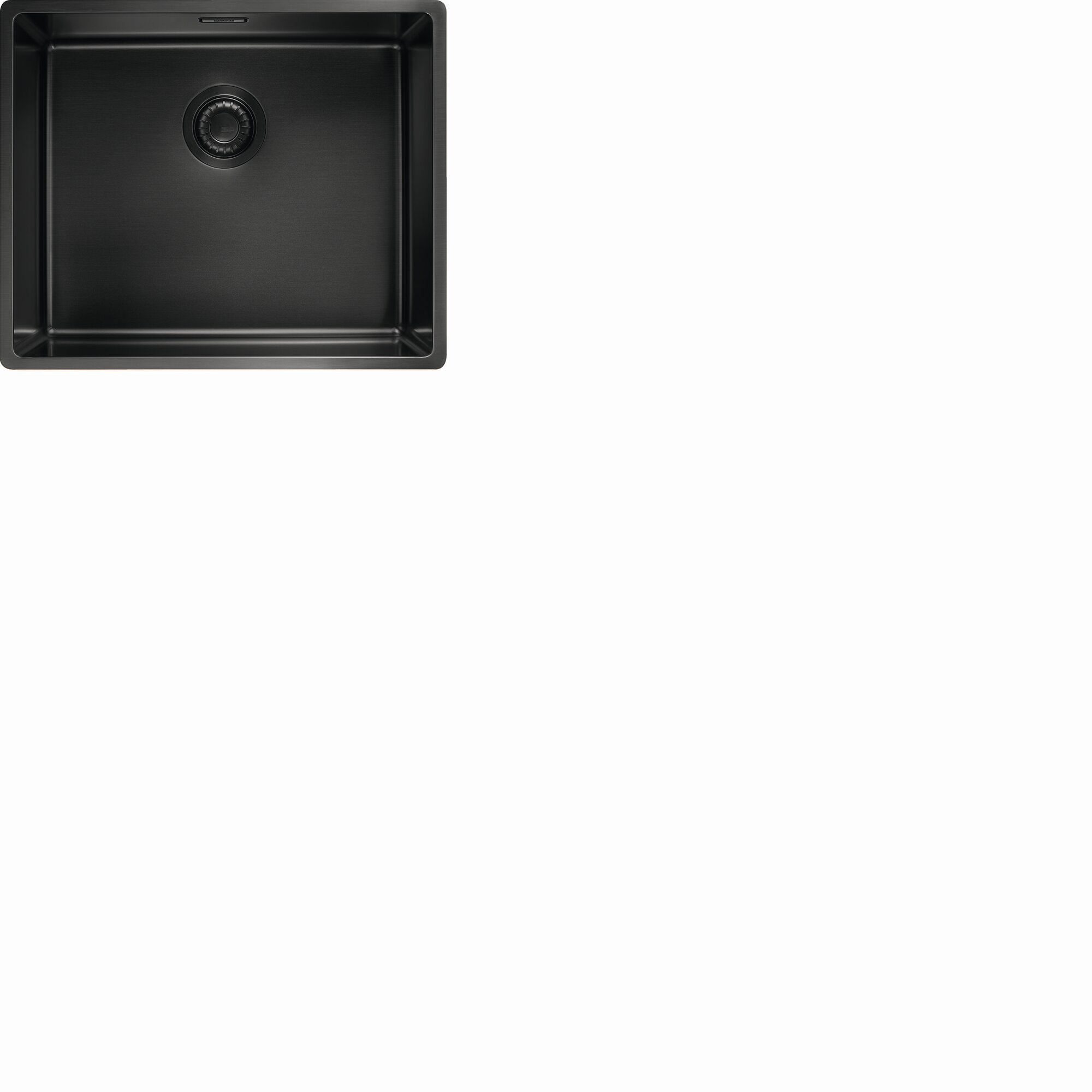 Franke BXM 210/110-50 F-INOX кухонная мойка из нержавеющей стали с PVD покрытием и технологией F-INOX, цвет антрацит, вентиль-автомат