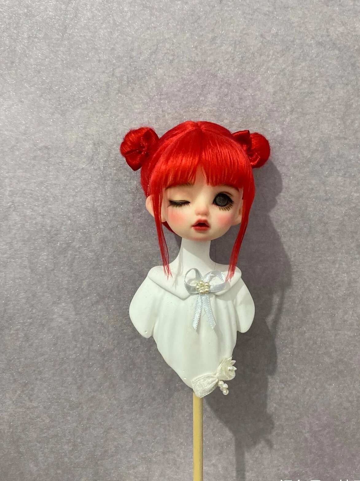 Парик для кукол OB11 Only wig10, HD(16-17)