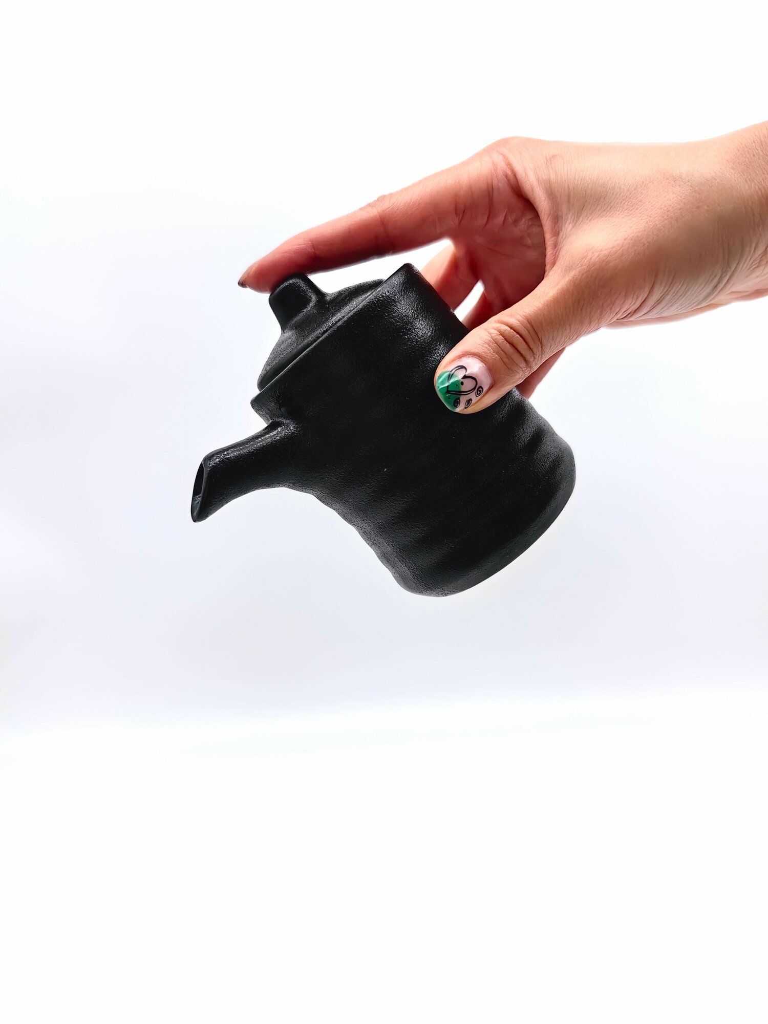 Cоусник с крышкой "POT" Премиум, керамика.