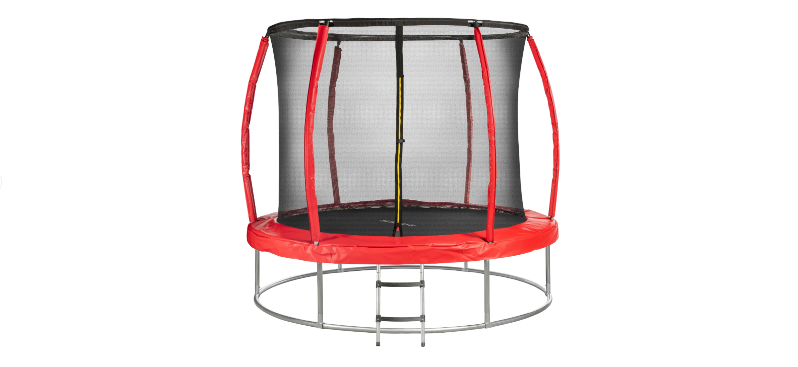 Батут Sundays Favorite Premium 8FT (красный, с сеткой, с лестницей)