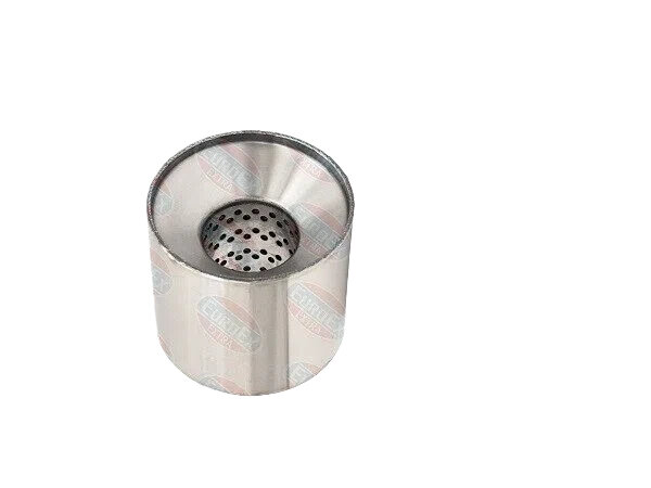 Пламегаситель коллекторный EUROEX 101107 Kia Rio 3 1.4, 1.6, Hyundai Solaris, Accent 1.4, 1.6 Euroex, нержавеющая сталь