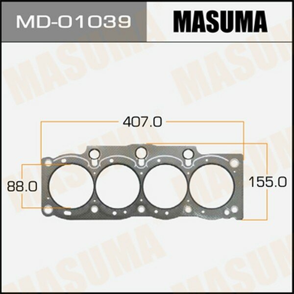 Прокладка ГБЦ MASUMA MD-01039 Toyota Camry 2.2 5S-Fe 91-02