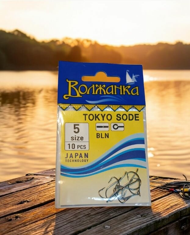 Крючки рыболовные Волжанка TOKYO SODE №5