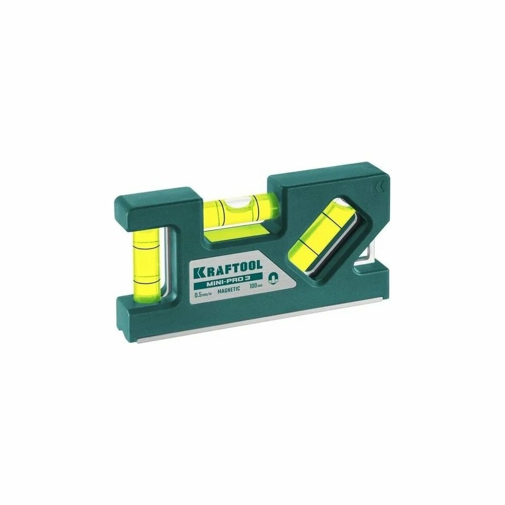 Компактный магнитный уровень KRAFTOOL Mini-Pro 3