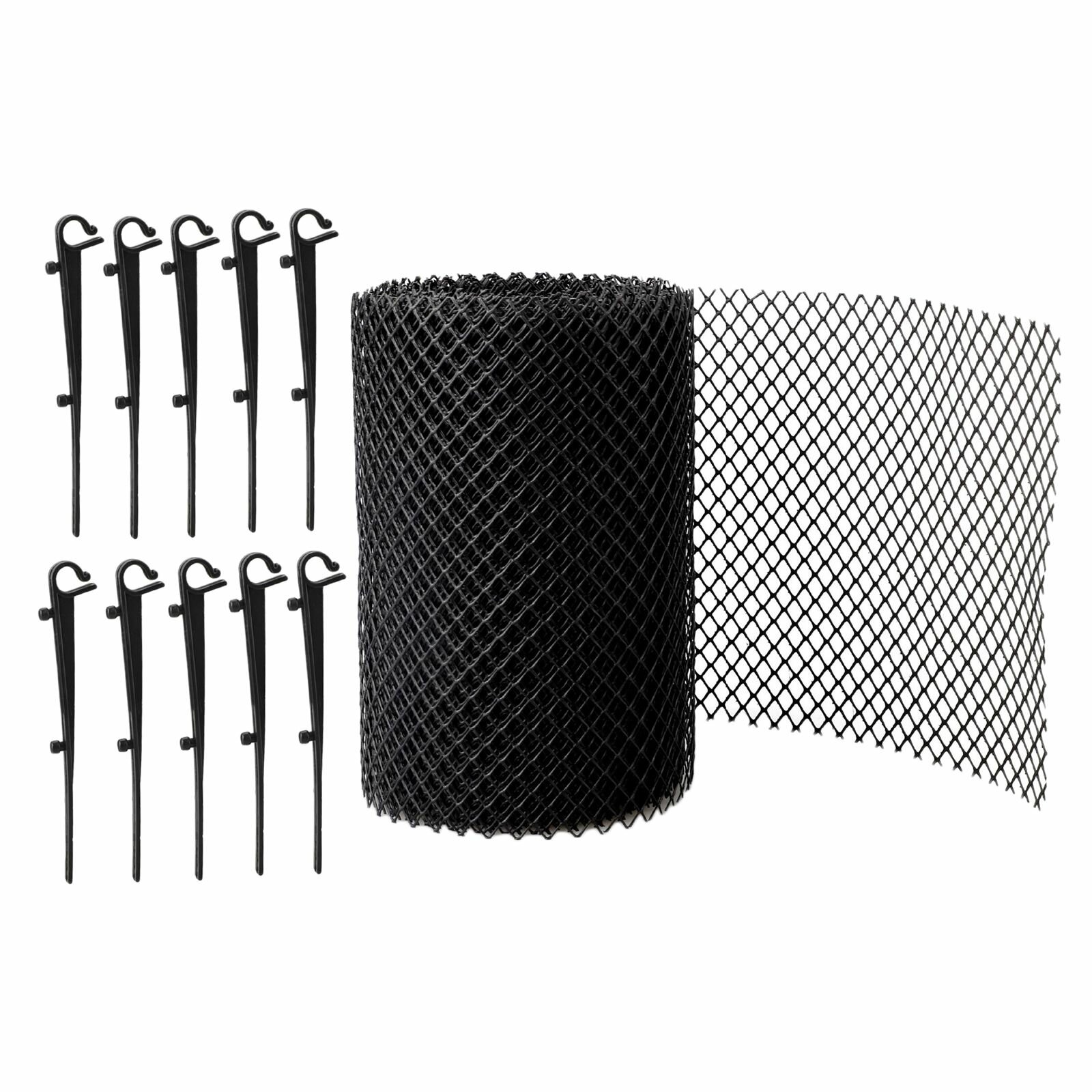 Сетка садовая, Пластик