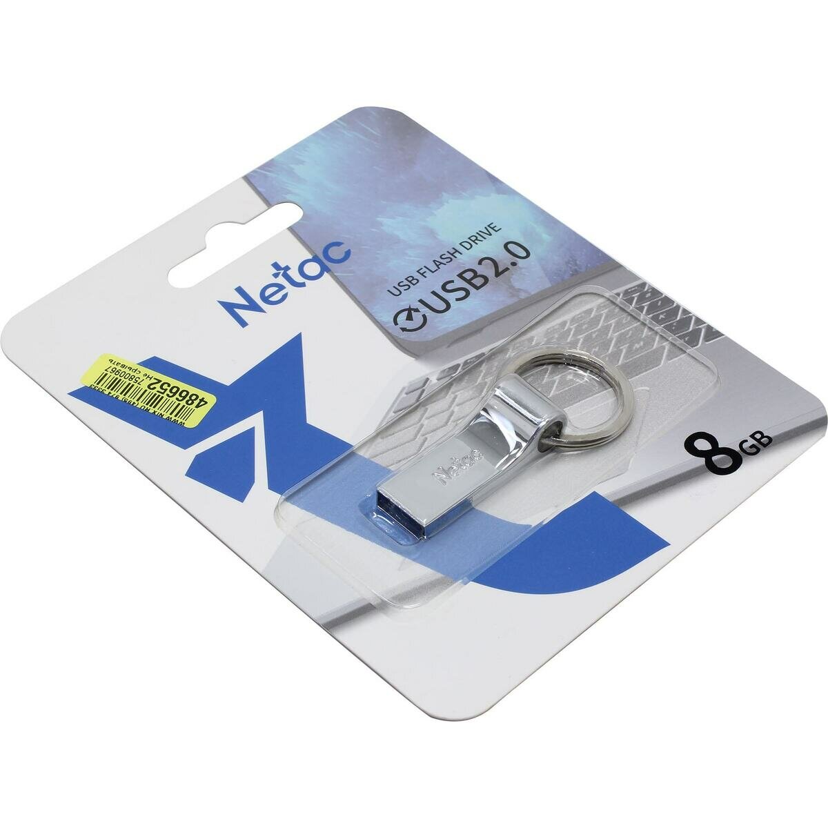 Netac USB2.0 Flash Drive 8Gb (RTL)