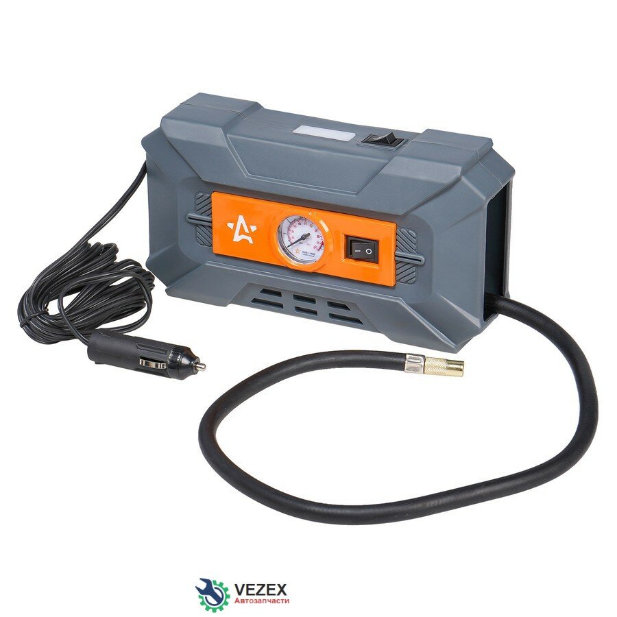 AIRLINE CA03013L Компрессор MASTER L пласт. корпус + фонарь в сумке (25 л/мин, 8 АТМ) MASTER L