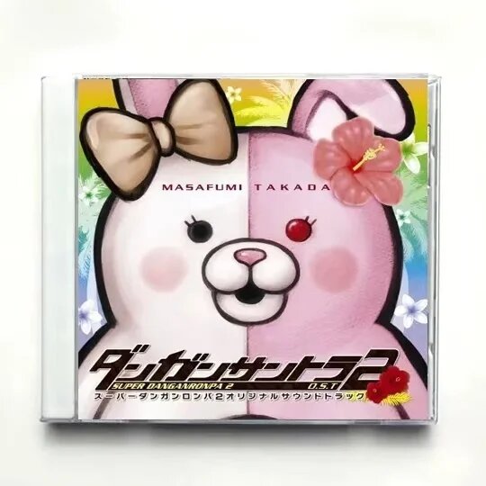 Danganronpa 2 Takada Masafumi Music CD Greatest Hits OST 2шт