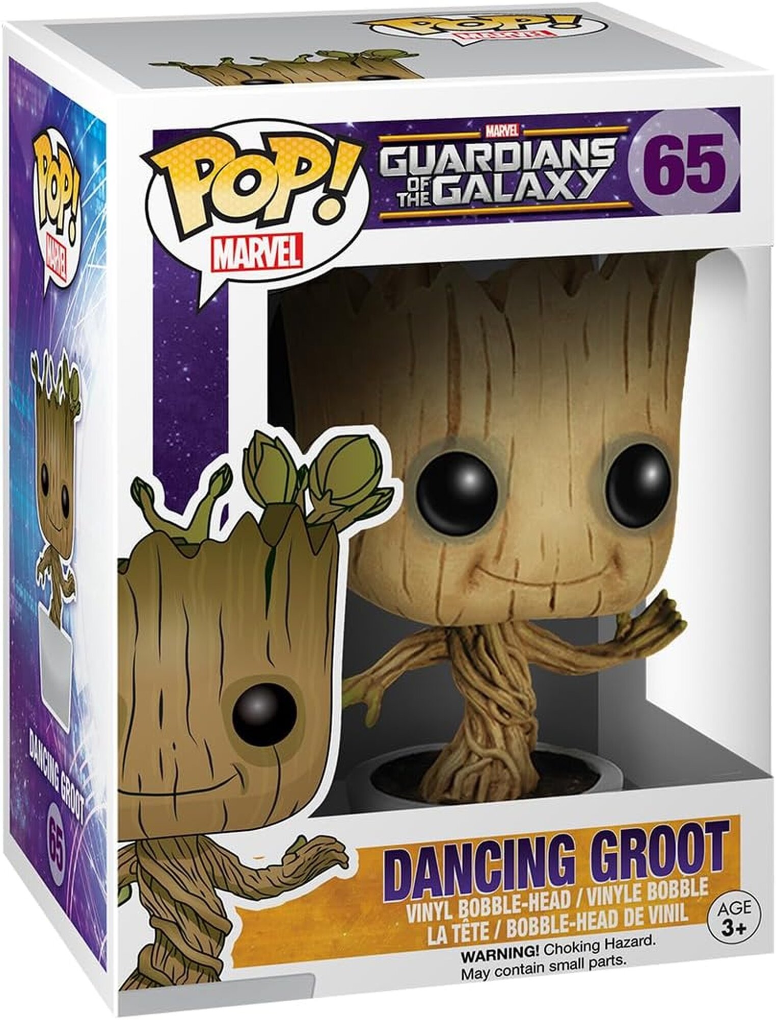 Фигурки Funko Pop - Коллекционная фигурка MARVEL Стражи Галактики Танцующий Грут - Фанко 65