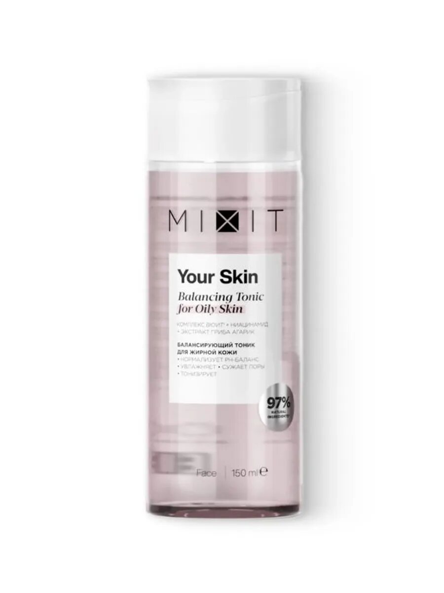 Mixit Your Skin Балансирующий тоник, тоник для лица, для нор