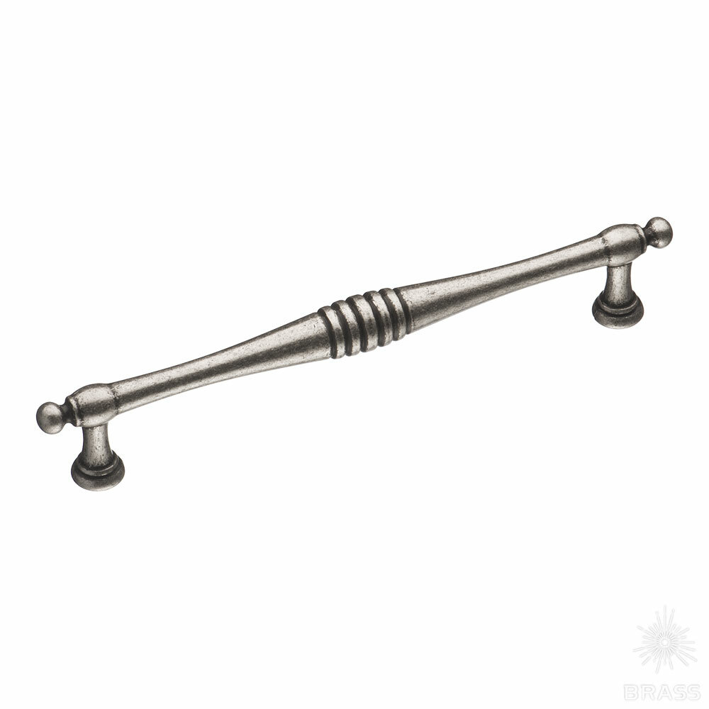 BU 004.160.16 Ручка скоба современная классика, старое серебро 160 мм, Италия