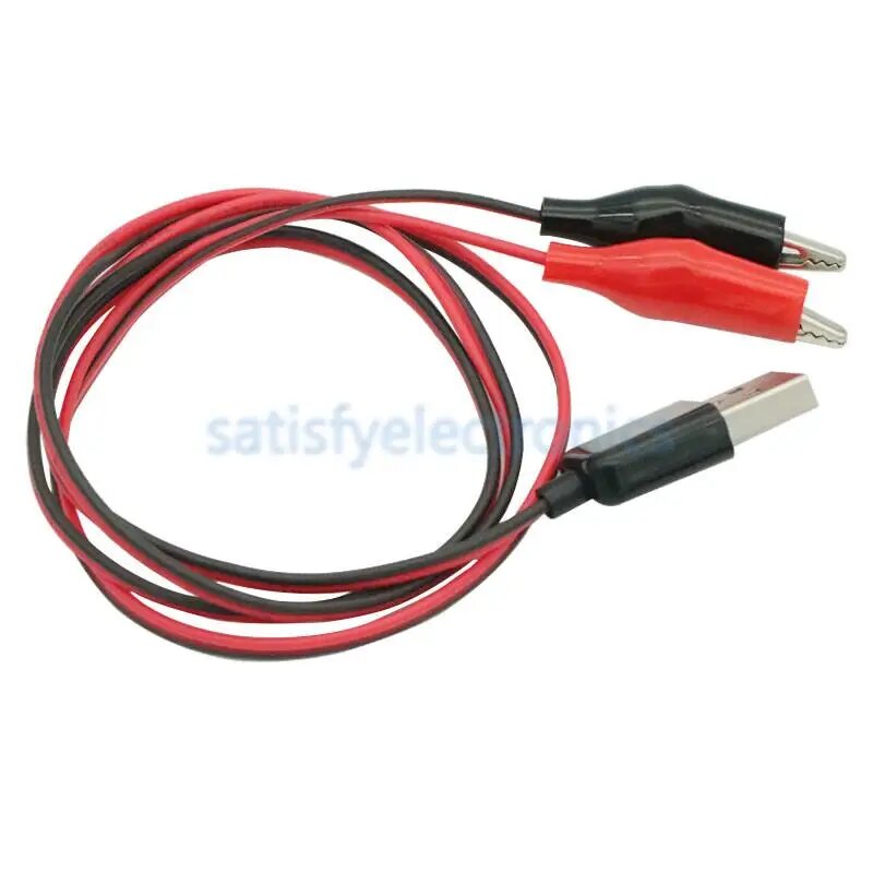 Тестовые зажимы Alligator 75 см USB SHANGSIMOUDLECX