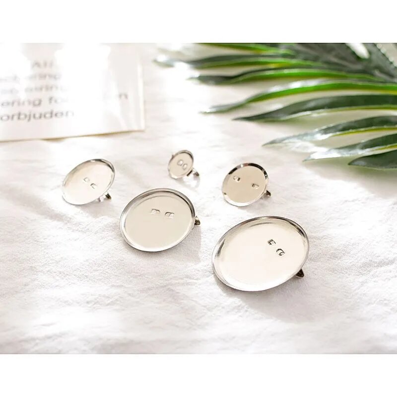 Круглый Основа для броши или значка 13мм, 50шт, фурнитура для создания украшений, булавка