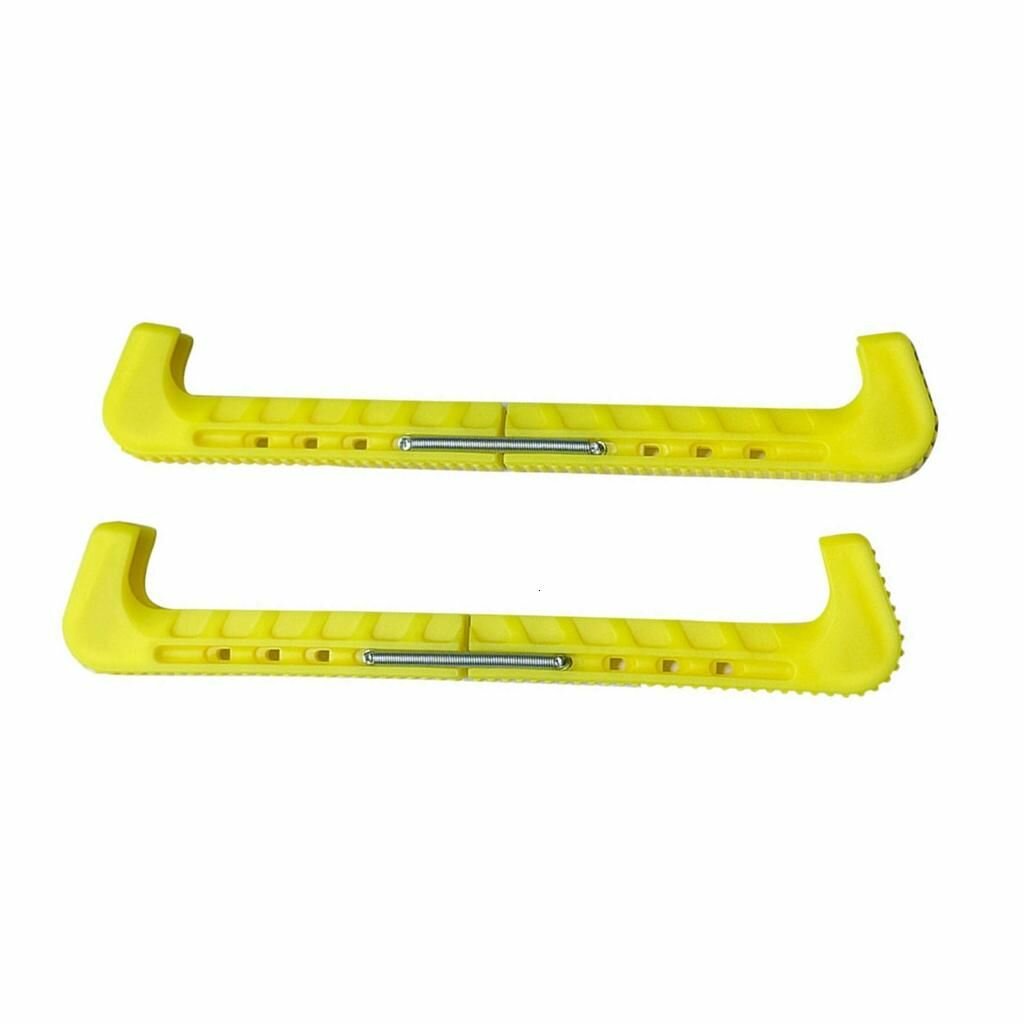 Чехол для лезвий коньков регулируемый, Желтый