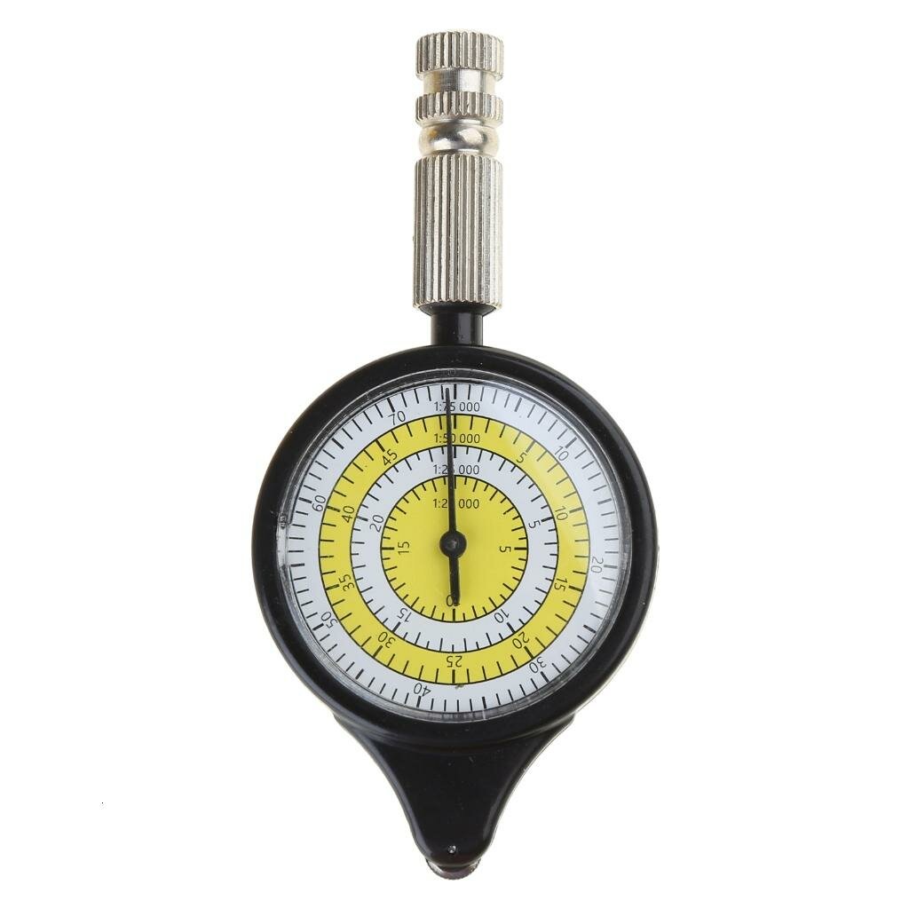 Компас-дальномер с одометром и курвиметром, Черный