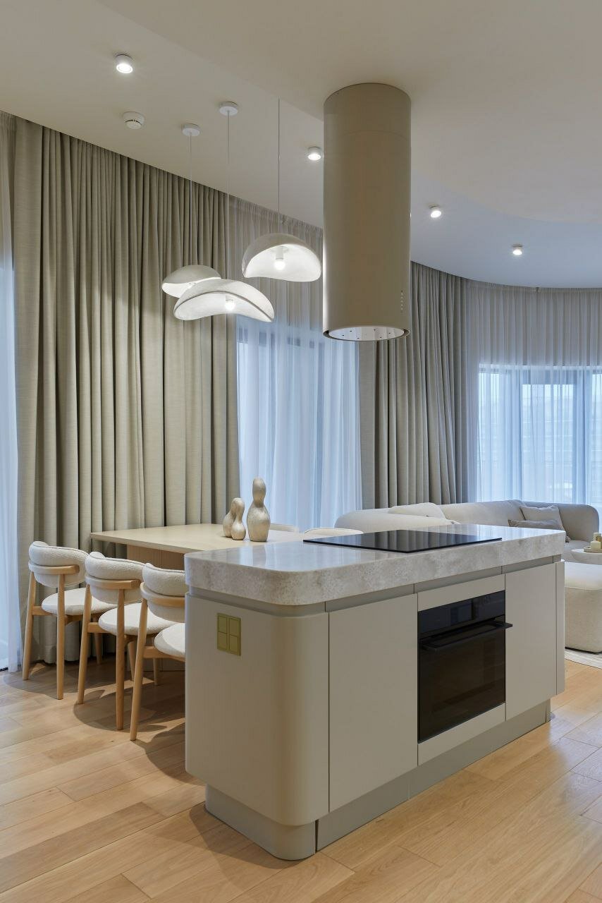 Светильник Filimola-Design "Виток" E27, подвесной, ручная работа, белый — фото 1