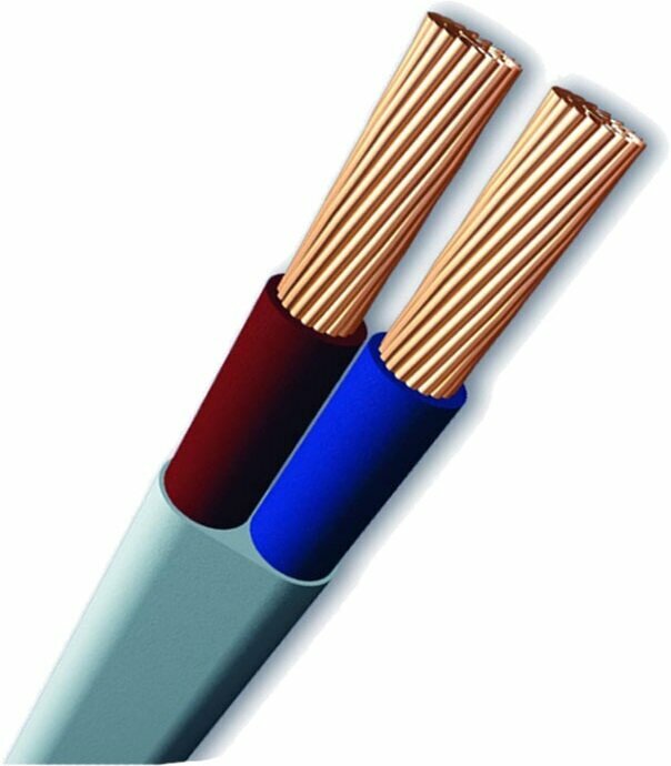 Провод ПромЭл ПуГВВ-П/пгввп, 2х2,5 ГОСТ 50 м