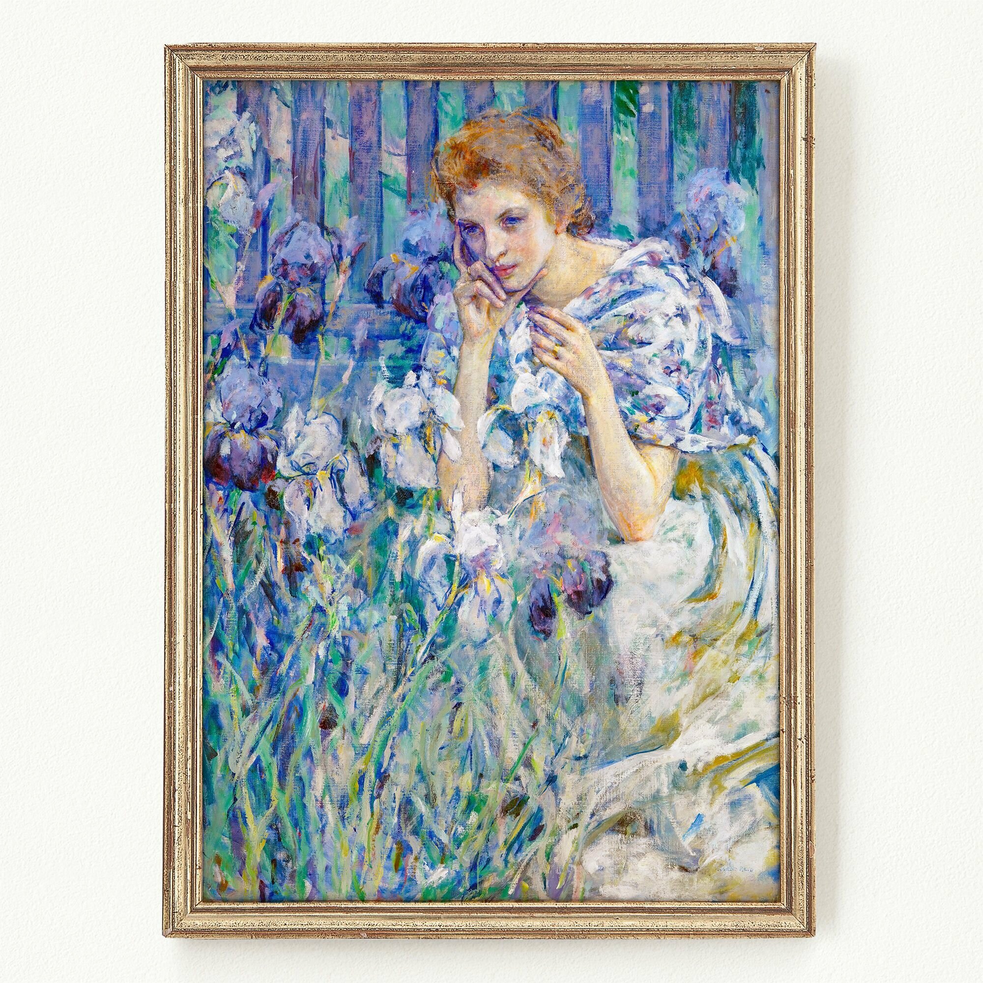 Постер "Цветок лилии - Роберт Рид", 21х30 см (без рамки)