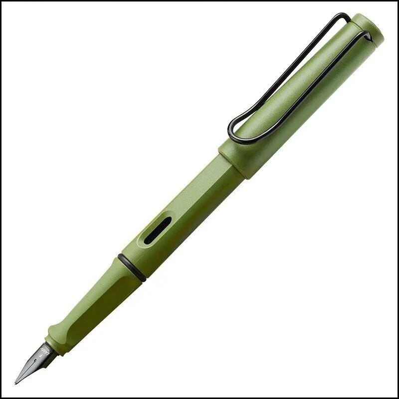 Ручка Перьевая Lamy Safari Savannah Green, для письма и стиля, пластиковый корпус, Китай