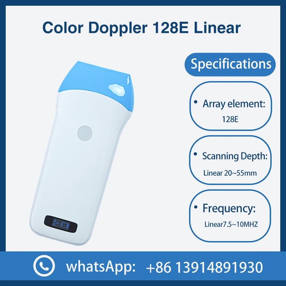 Портативный ультразвуковой сканер Oliver Win 7.5-10Mhz 128 linear