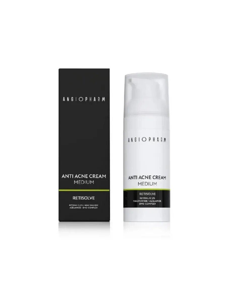 Крем Ангиофарм MEDIUM, для проблемной кожи, антибактериальный, 50мл