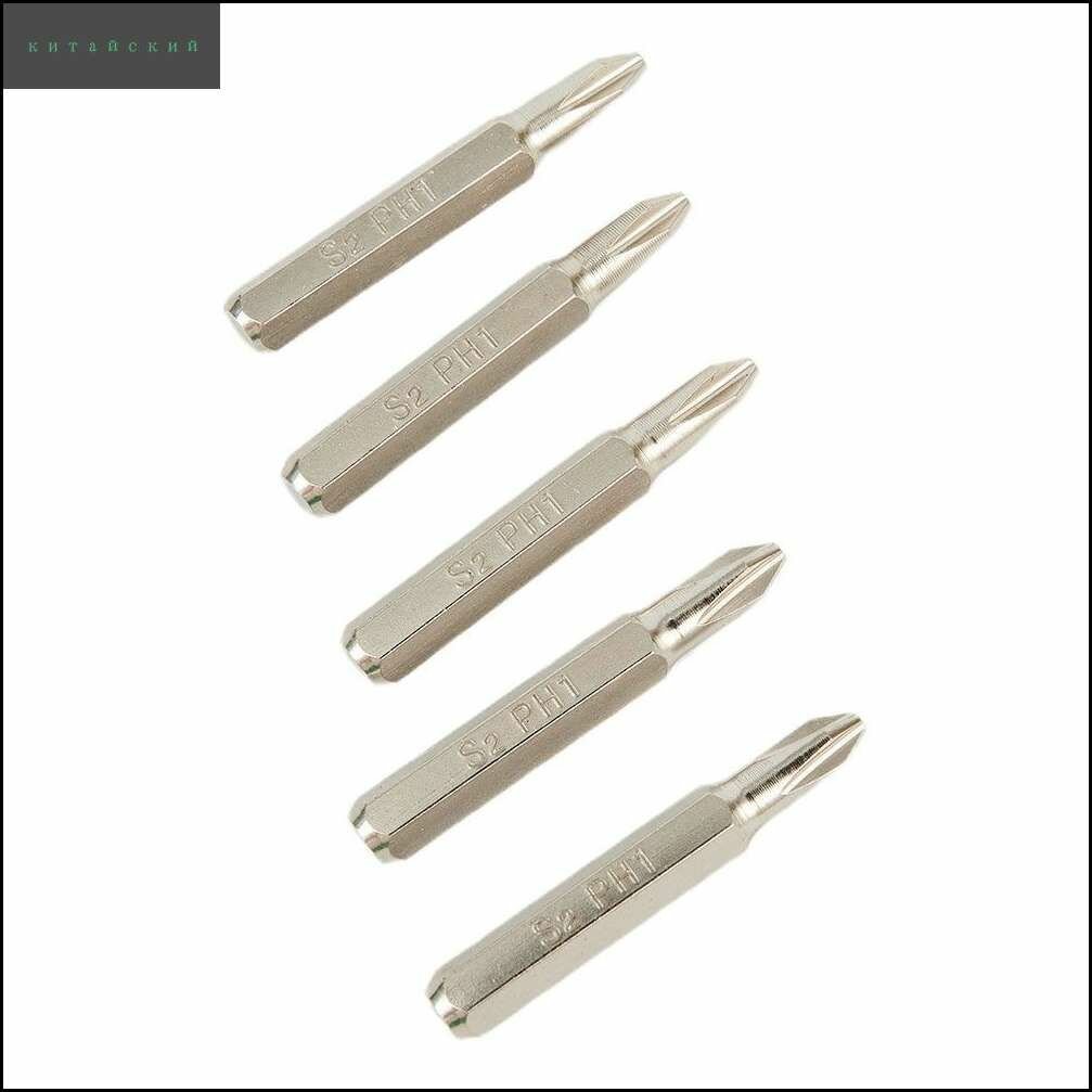 Биты для отверток Phillips H4 28 мм PH0000 PH000 PH00 PH0 PH1 PH2 с шестигранным хвостовиком 4