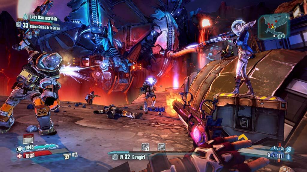 Borderlands: The Pre-Sequel - Lady Hammerlock the Baroness Pack DLC PC Steam Ключ