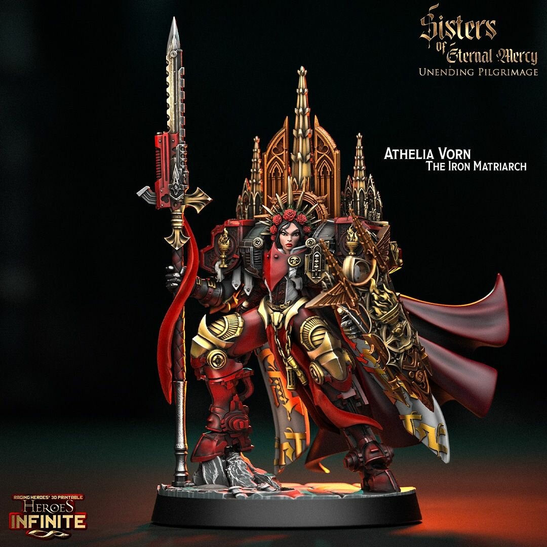 Миниатюра Warhammer Athelia