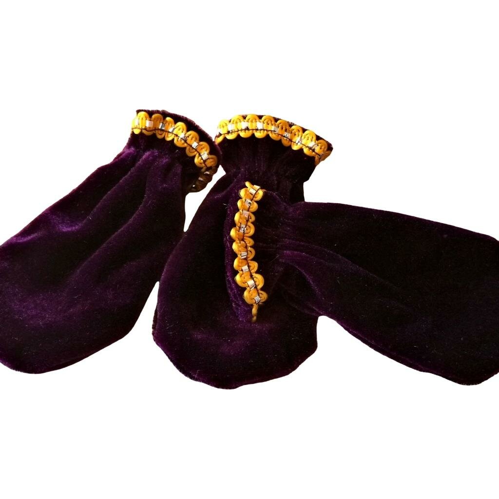 Чехлы для педалей фортепиано (3 шт.), фиолетовый цвет