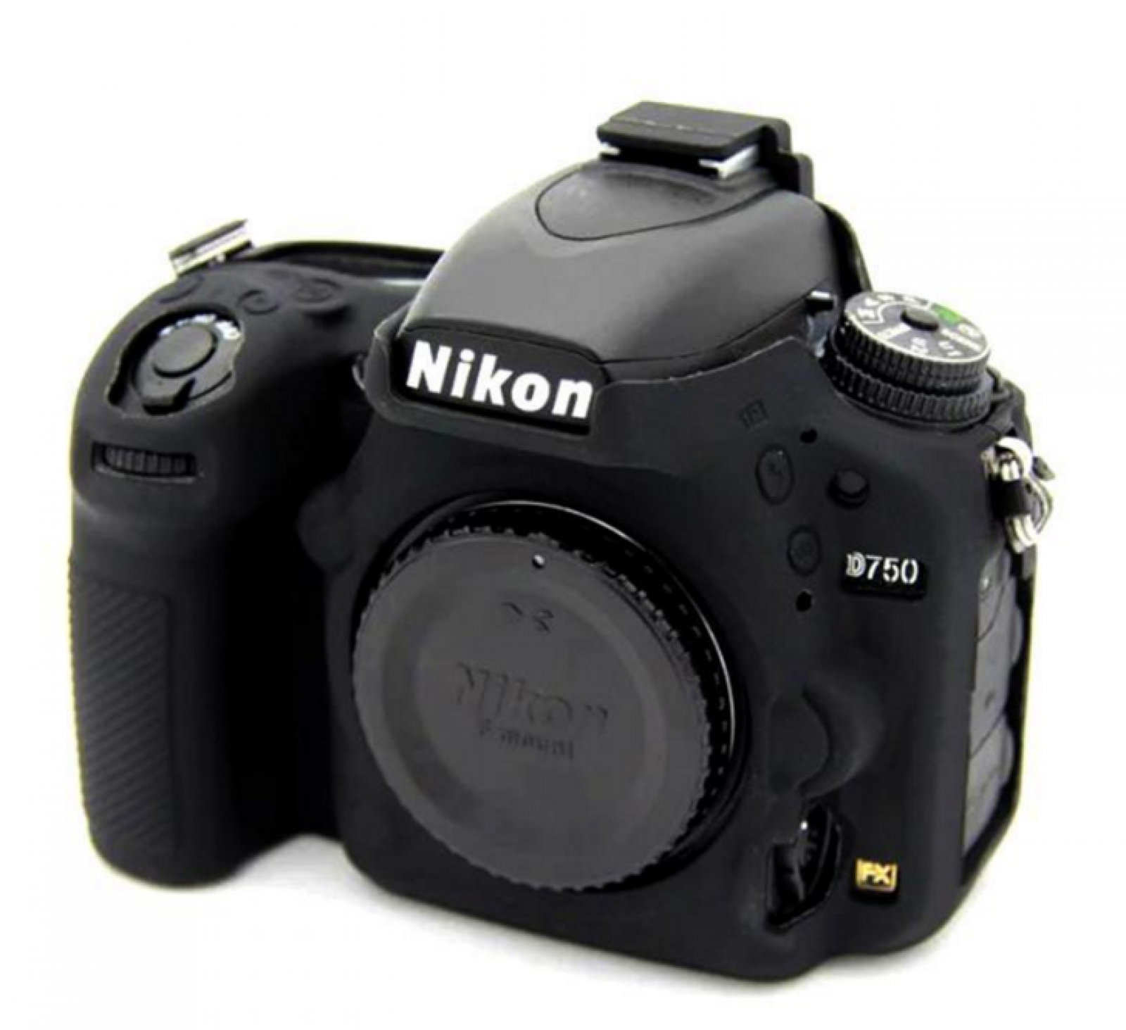 Защитный силиконовый чехол MyPads для фотоаппарата Nikon D7000 ультра-тонкий черный