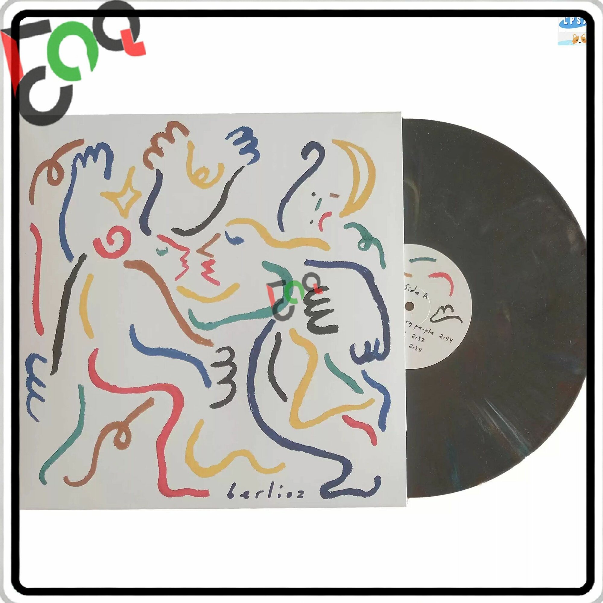 Эксклюзивная виниловая пластинка LP BERLIOZ JAZZ IS FOR ORDINARY PEOPLE, выпущенная в Великобритании-LPSAN
