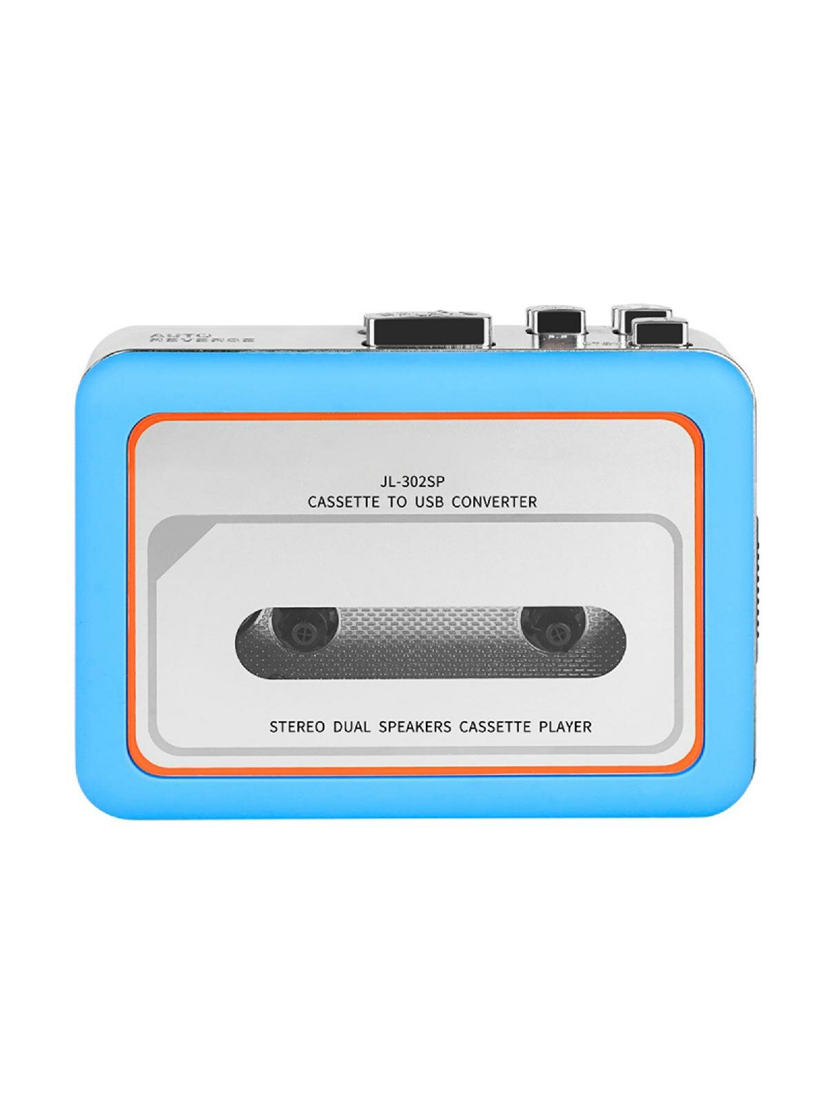 Портативный кассетный проигрыватель USB кассетный магнитофон Кассета в MP3