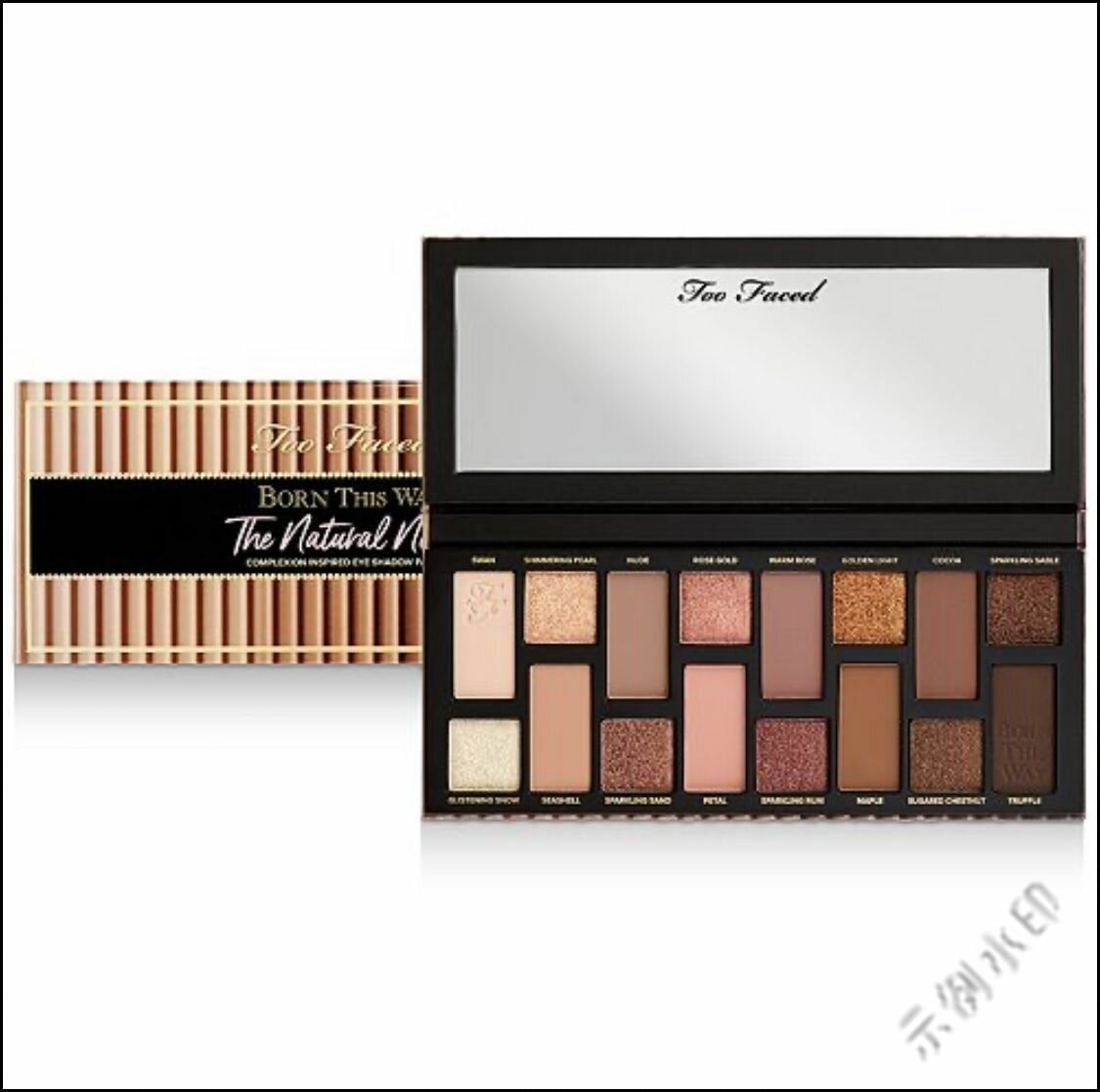 Too Faced Палетка теней Born This Way The Natural Nudes Eyeshadow Palette